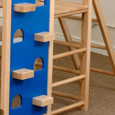 Blue Climbing Frame Set (5 - 8 Years) | theClassroom.co
