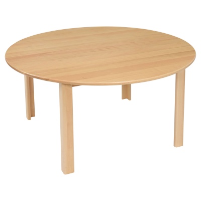 Children's Round Solid Wooden Table | theClassroom.co