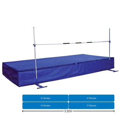 Senior School High Jump Landing Area With Wear Sheet | theClassroom.co