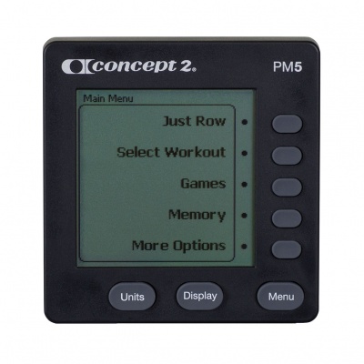 Concept 2 Indoor Rower Model D Black | theClassroom.co