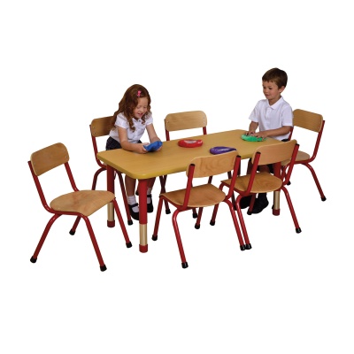 Milan Height Adjustable Rectangular Tables