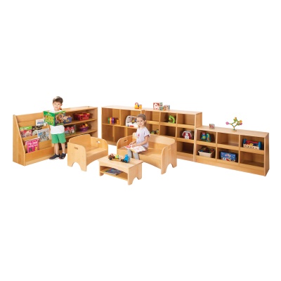 Zona Children's Library - Wooden Reading Sofa | theClassroom.co
