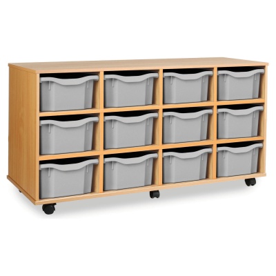 Monarch 12 Double Tray Unit (Horizontal) | theClassroom.co