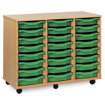 Monarch 24 Single Tray Trolley | theClassroom.co