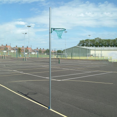 Socketed Netball Posts - 30cm Socket | theClassroom.co