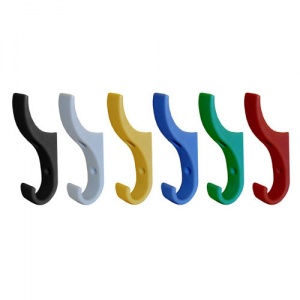 20 Hook Coat Rail - Coloured | theClassroom.co