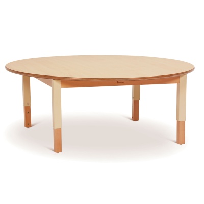 Beech Wood Round Classroom Table | theClassroom.co