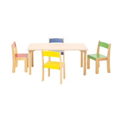 Children's Beechwood Rectangular Table | theClassroom.co