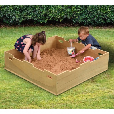 Children's Sand Pit + Lid | theClassroom.co