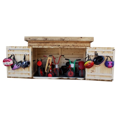 Children's Trike Storage Shed | theClassroom.co