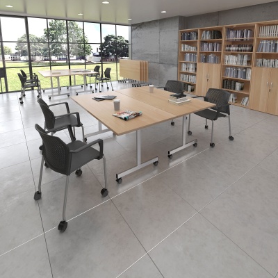Rectangular Fliptop Meeting Table | theClassroom.co