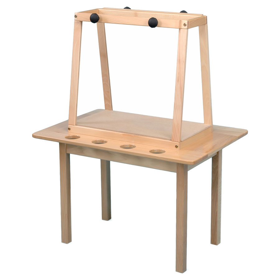 Nursery Two Sided Table Easel With Perspex | theClassroom.co