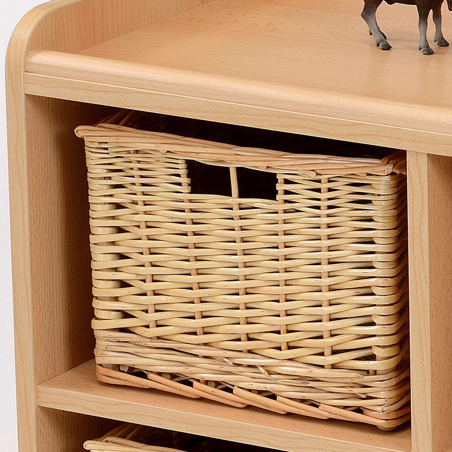 Flexi 6 Deep Basket Static / Mobile Classroom Storage | theClassroom.co