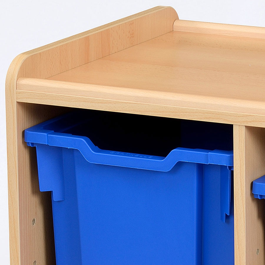 Flexi 3 Deep & 2 Jumbo Coloured Tray Classroom Storage | theClassroom.co