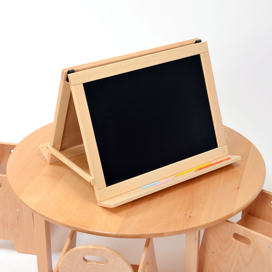 Children's Table Top / Floor Double Sided Mobile Easel | theClassroom.co