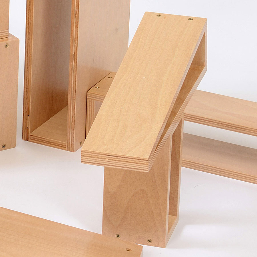 Children's Brico Wooden Building Blocks - Pack of 20 | theClassroom.co