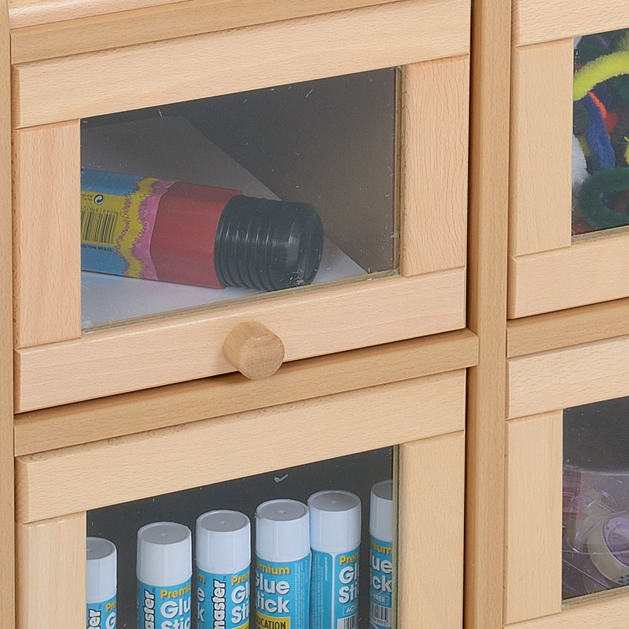 Double Sided Nursery Resource Unit + Doors & Mirror | theClassroom.co