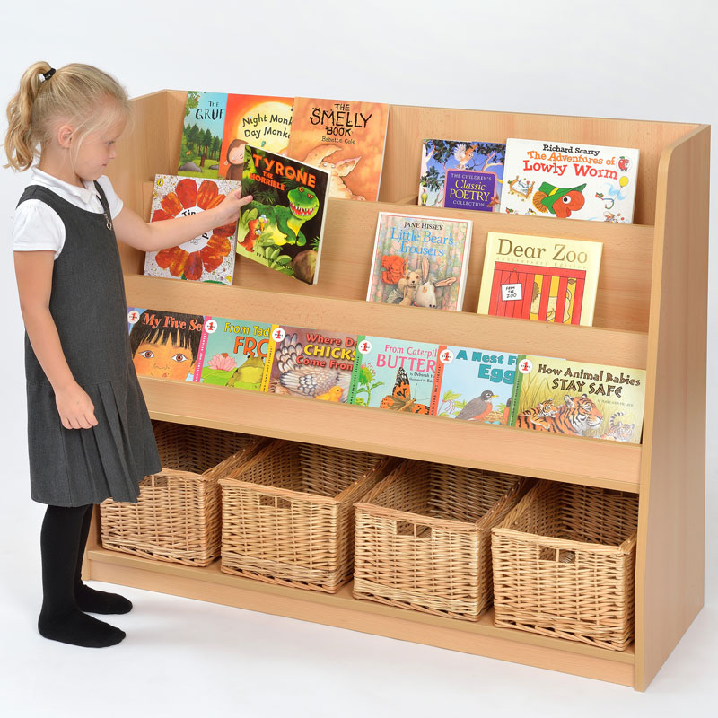 Primary Fusion Hub Book Storage Unit | theClassroom.co
