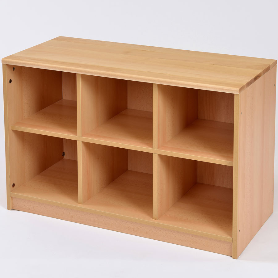 Room Scene - 6 Compartment Storage Unit