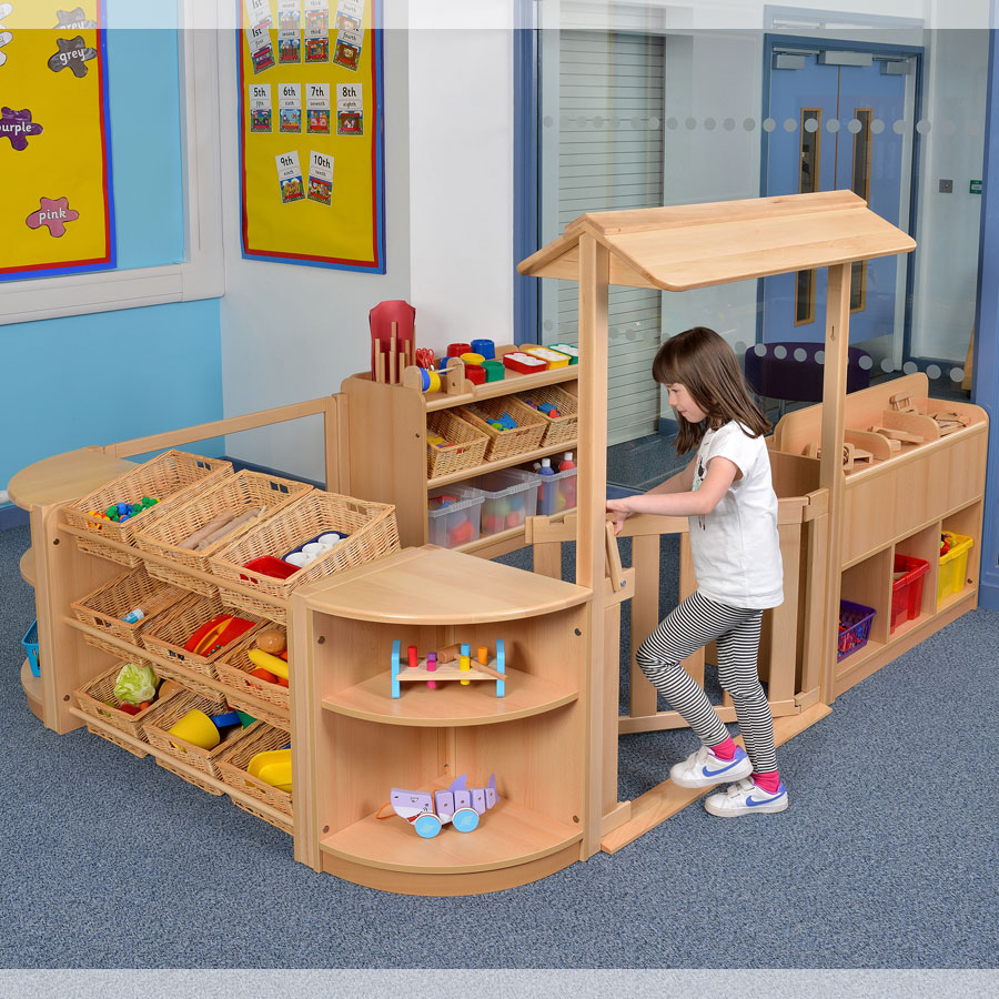 Room Scene 9 - Children's Play & Storage Zone | theClassroom.co