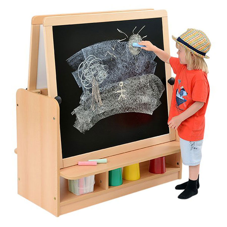 Room Scene - Children's Double Sided Easel | theClassroom.co