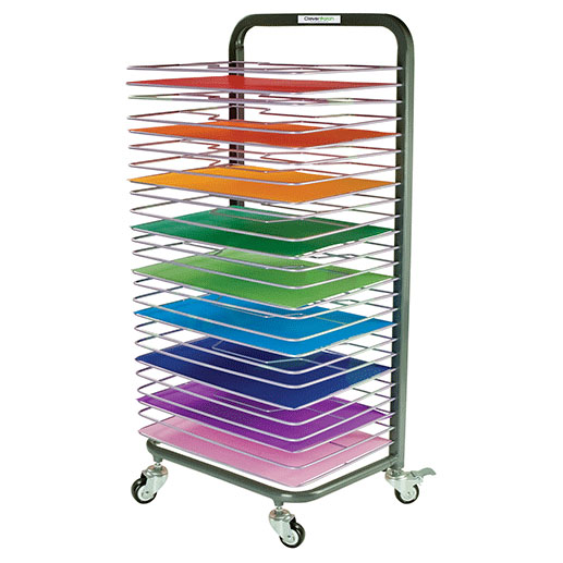 25 Shelf Premium Mobile Drying Rack | theClassroom.co