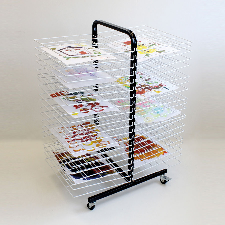 40 Shelf Mobile Drying Rack - Large Shelf | theClassroom.co