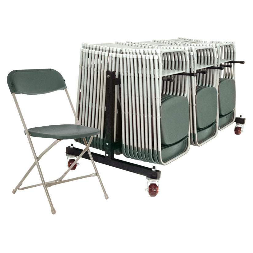 80 Classic Folding Chair + Trolley Bundle | theClassroom.co