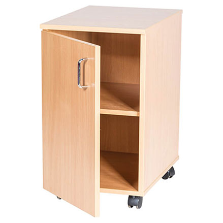 5 High Single Column Shelf Unit + Door | theClassroom.co