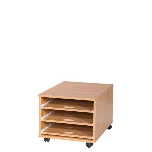 Classroom Sliding Shelves A2 Paper Storage System | theClassroom.co