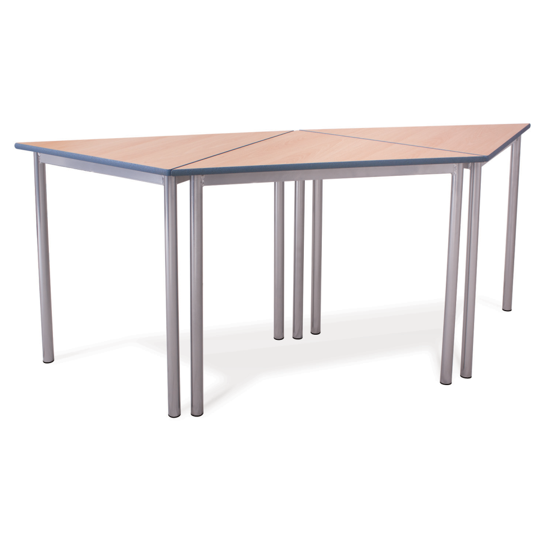 Advanced Premium Round Leg Triangular School Table | theClassroom.co