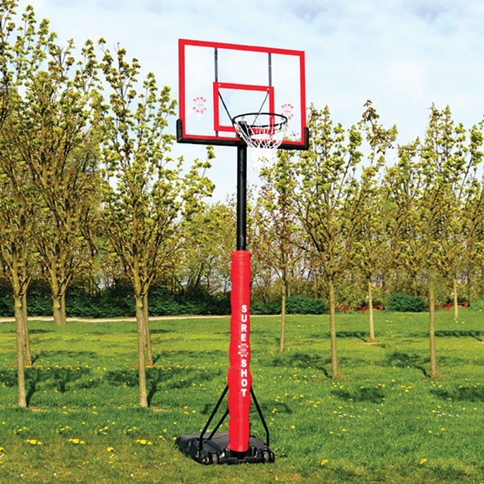 Sure Shot 510 U Just Portable Basketball Unit + Clear Backboard ...