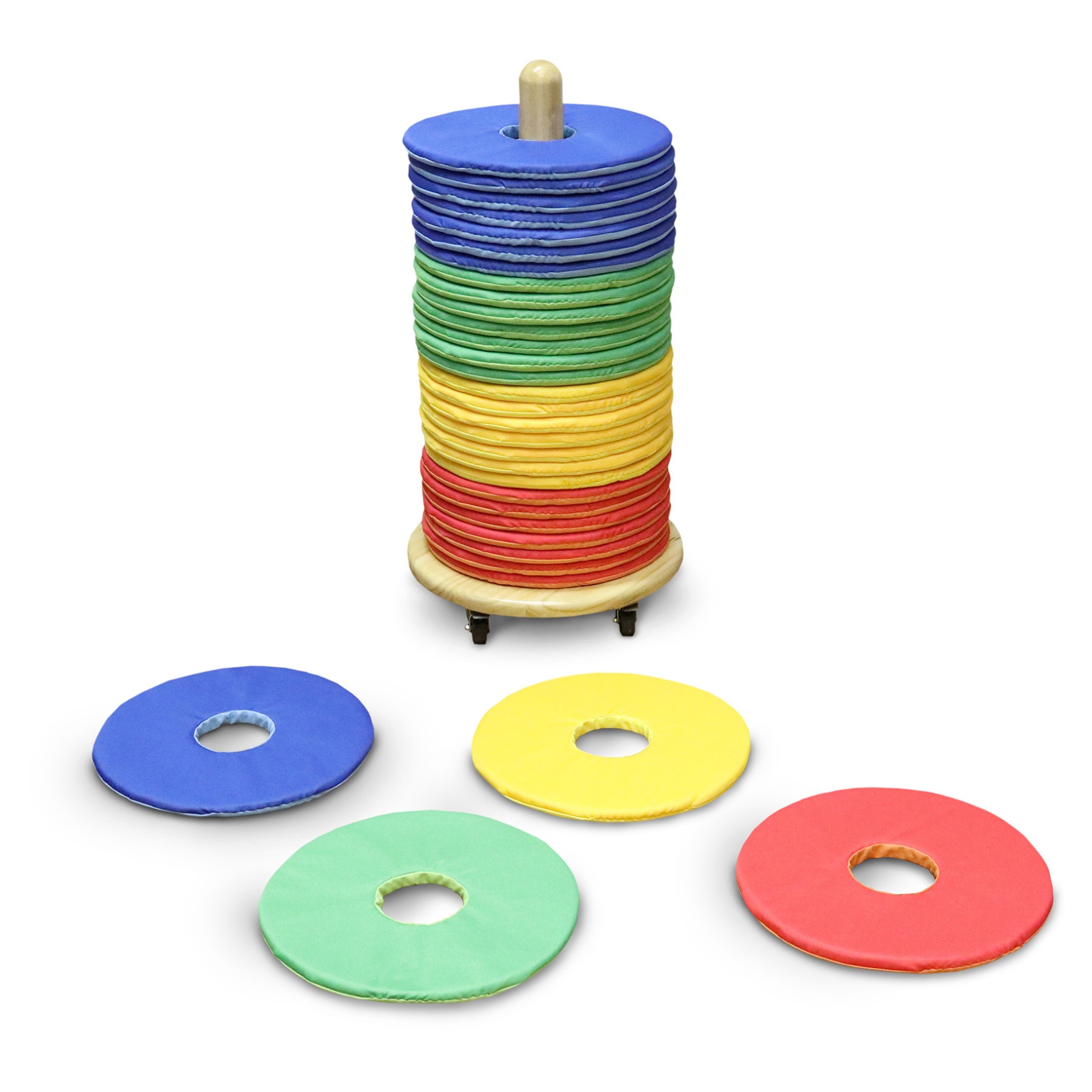 Rainbow™ Circular Mats & Donut™ Trolley | theClassroom.co