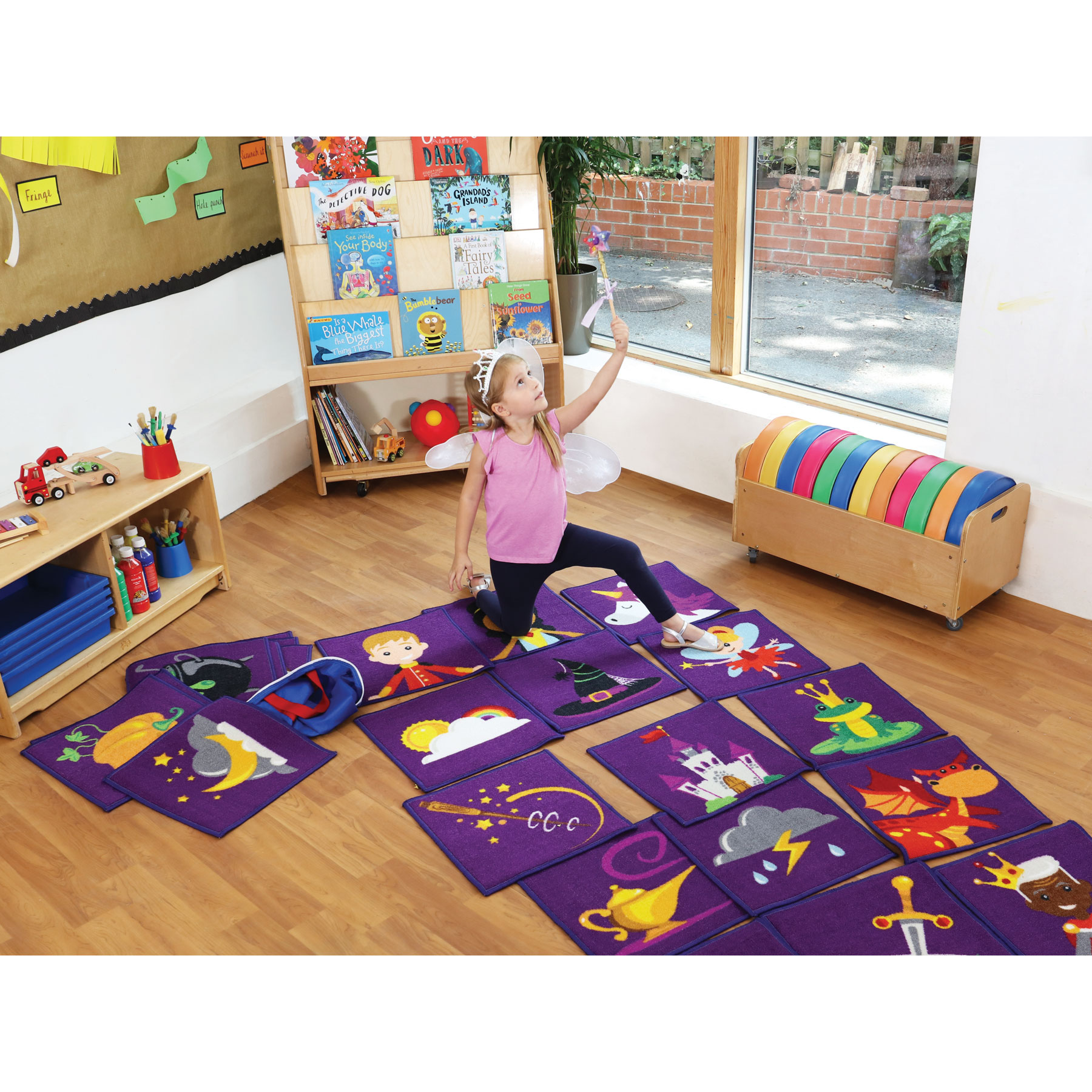 Storytime Interactive Tiles - Indoor / Outdoor | theClassroom.co