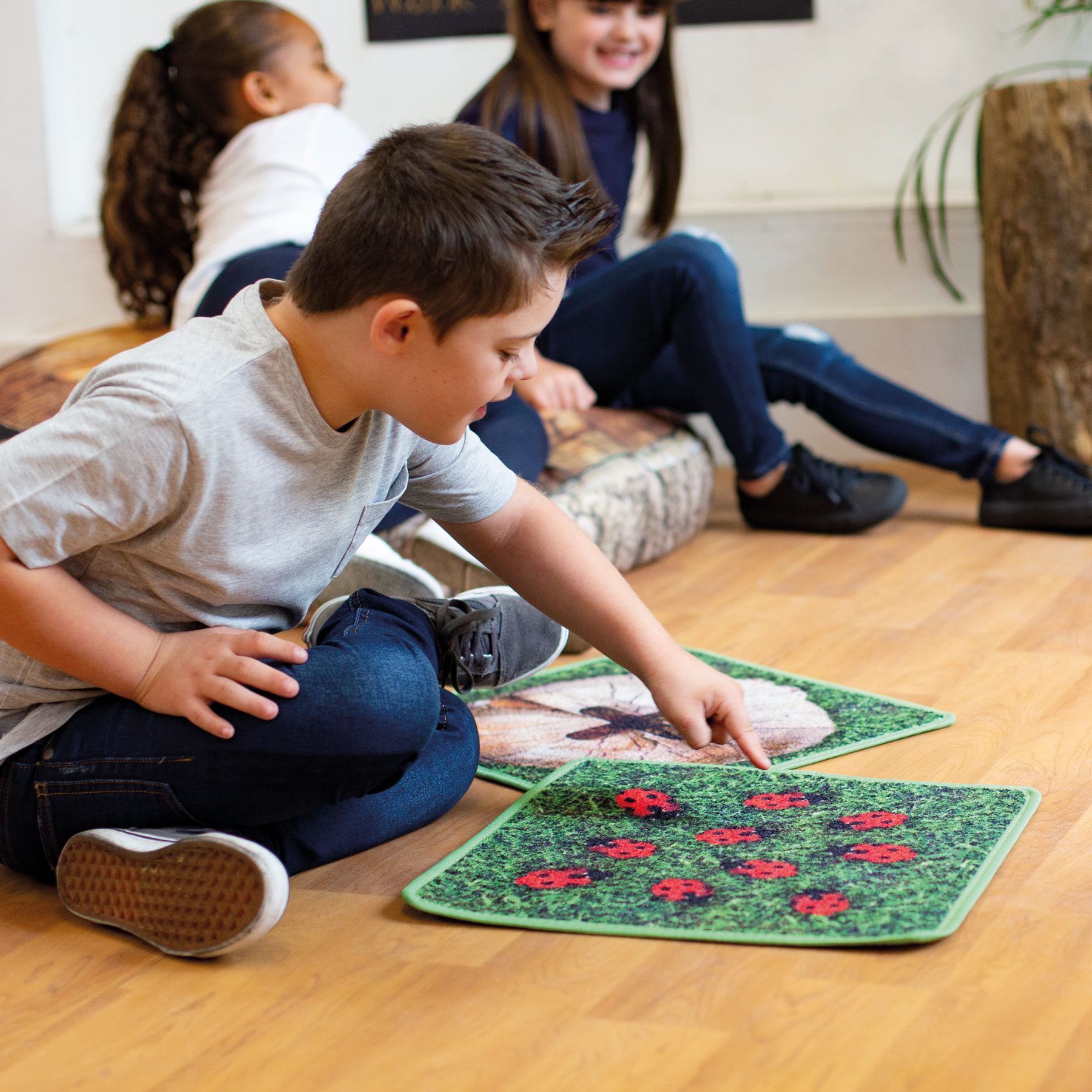 Natural World Counting Mini Carpets Indoor / Outdoor