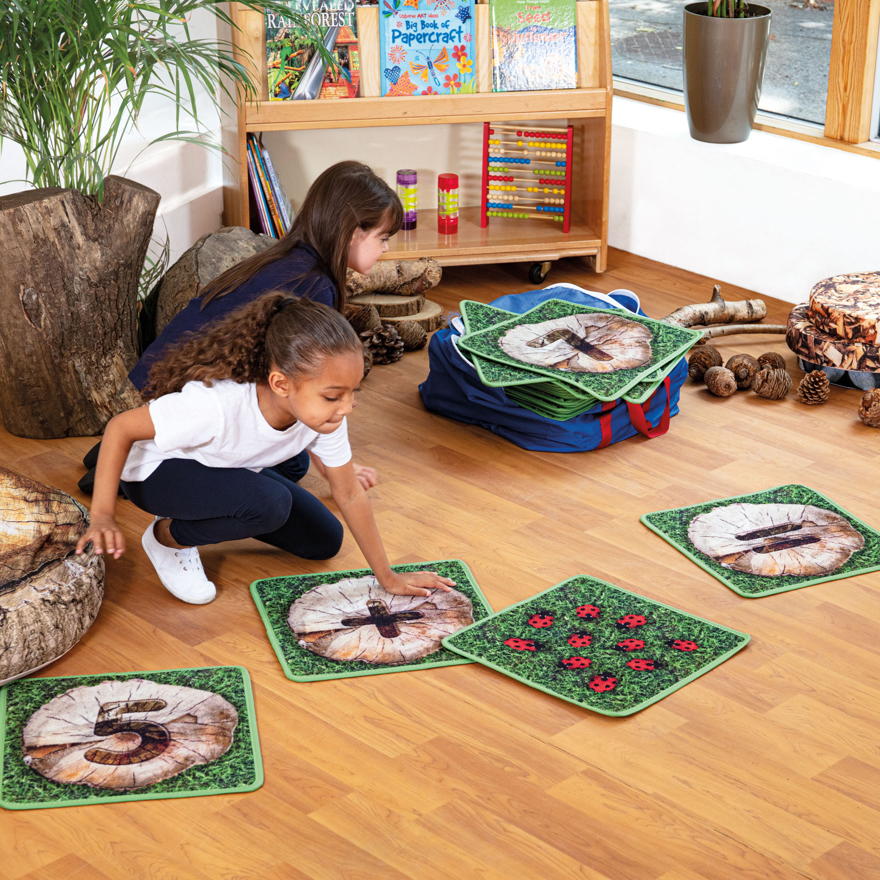 Natural World Counting Mini Carpets Indoor / Outdoor