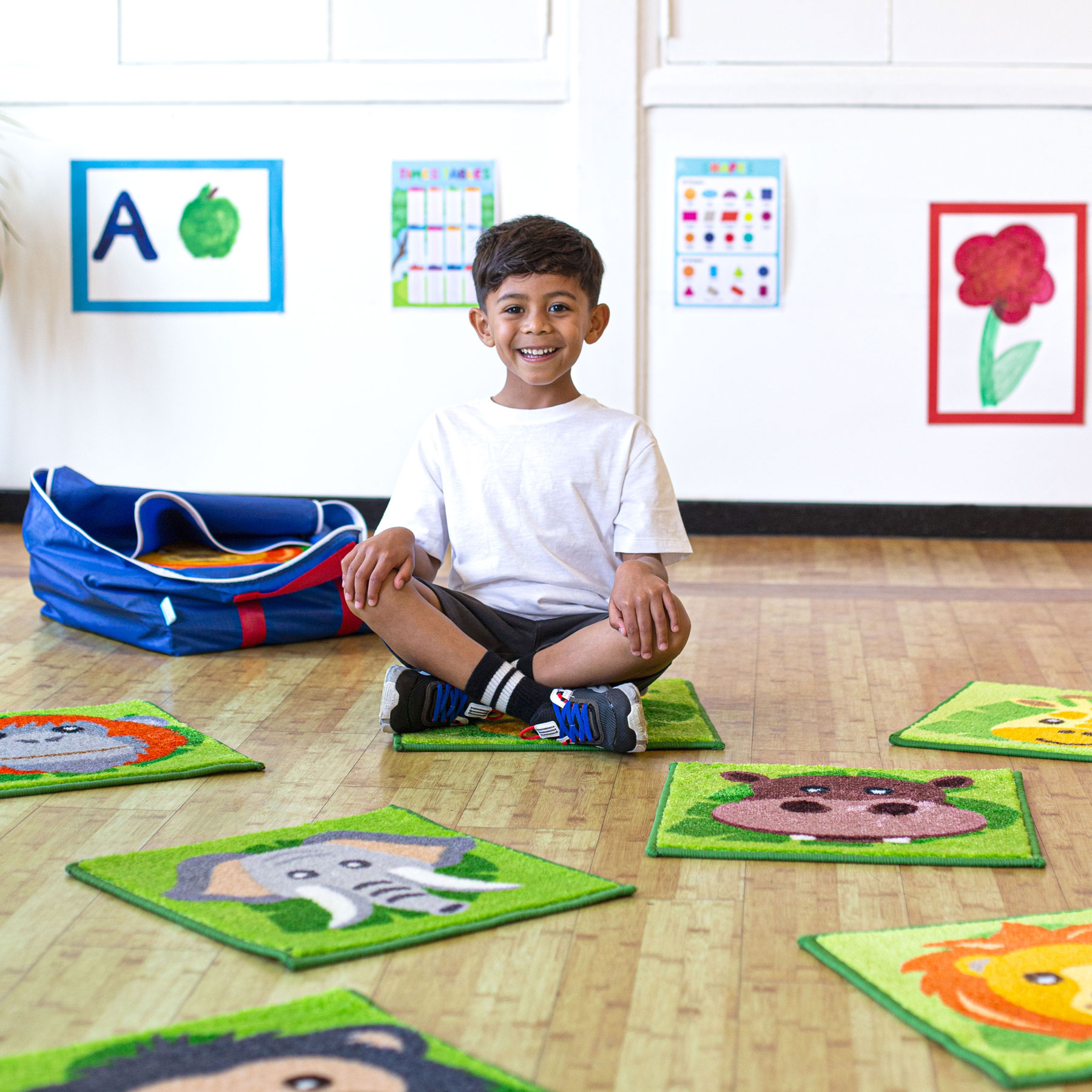 Zoo Conservation Mini Carpets (Pack of 30) | theClassroom.co