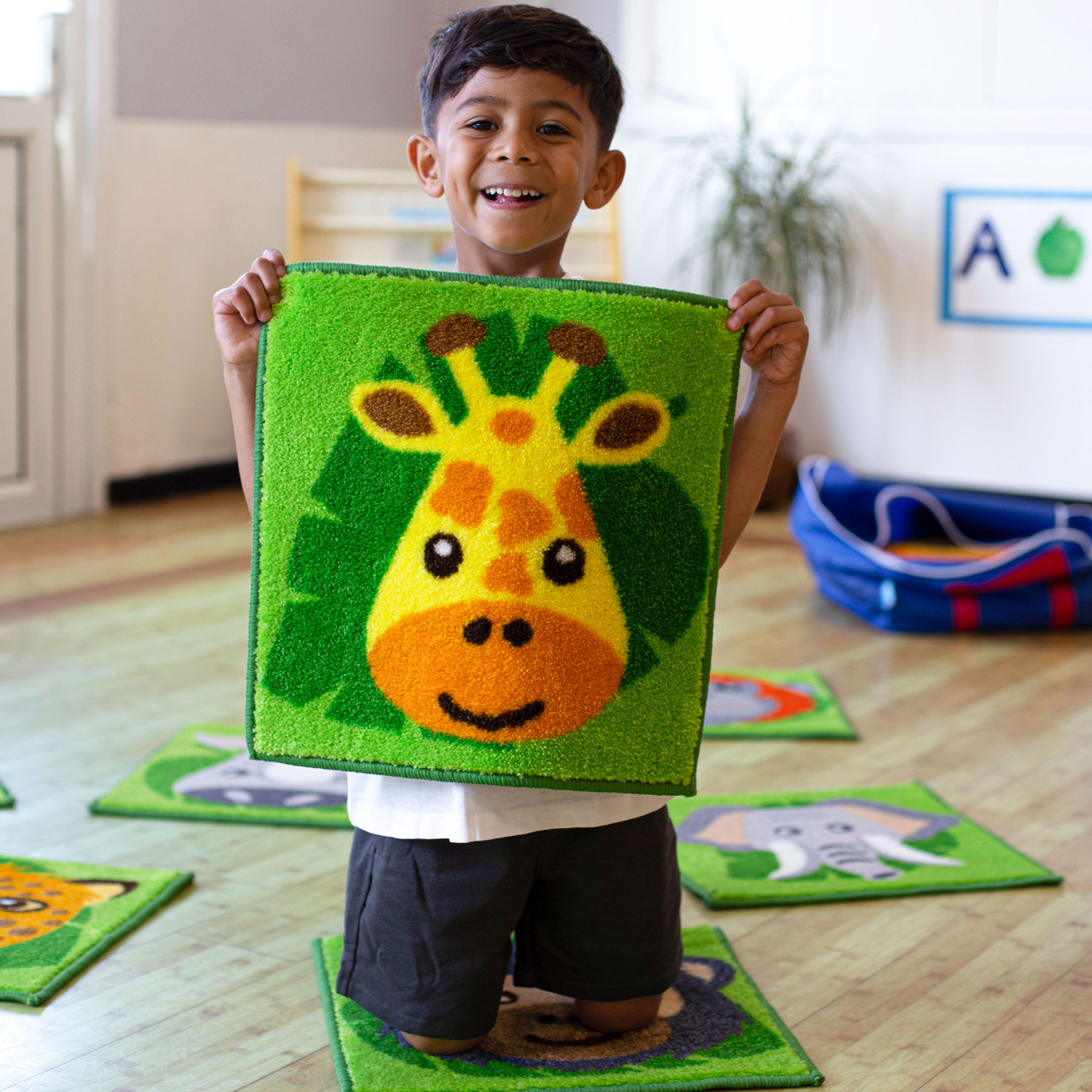 Zoo Conservation Mini Carpets (Pack of 30) | theClassroom.co