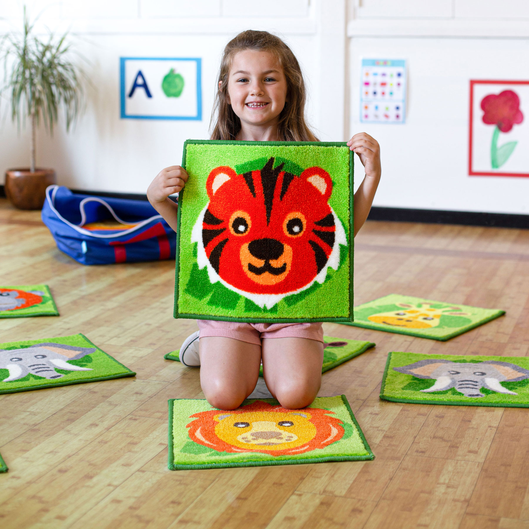 Zoo Conservation Mini Carpets (Pack of 30) | theClassroom.co