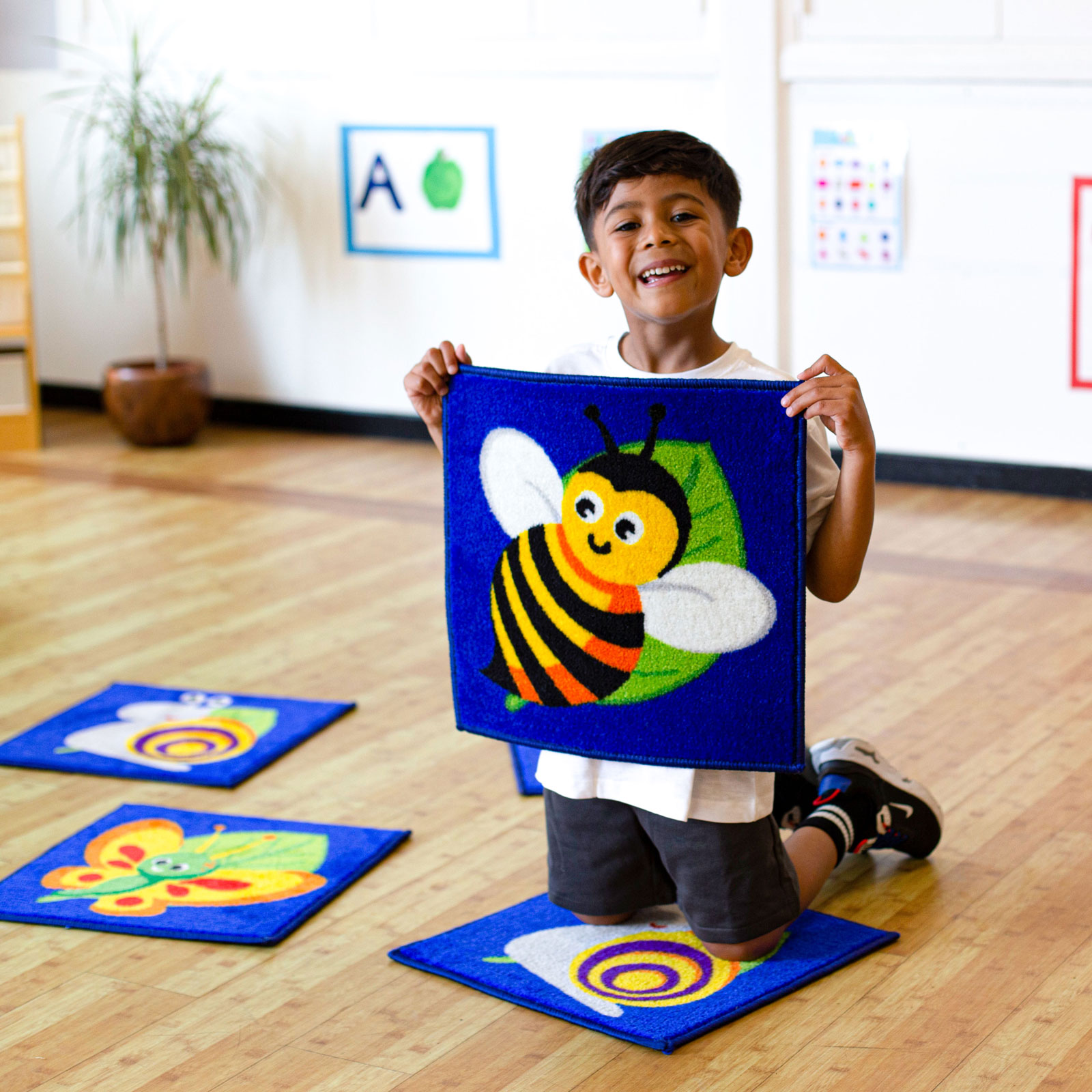 Back to Nature™ Mini Bug Placement Carpets (Pack of 14) | theClassroom.co