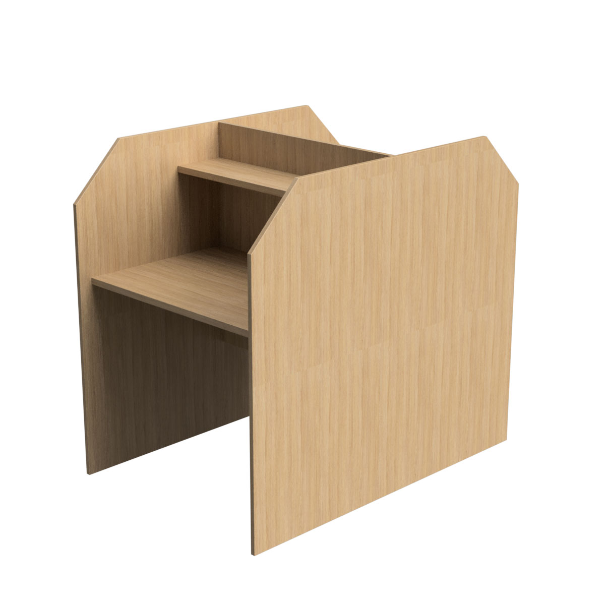 Universal Double Sided Study Carrel - Add On | theClassroom.co
