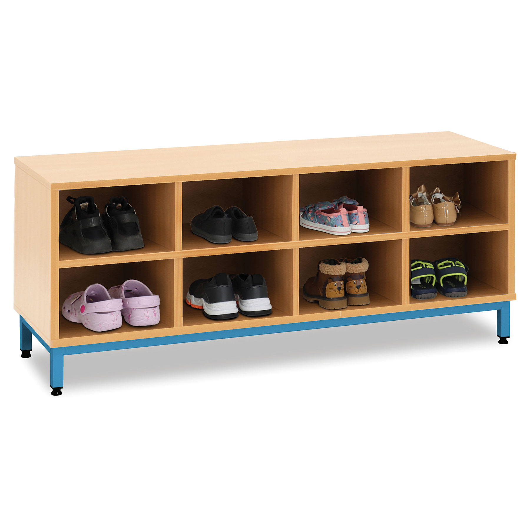 Monarch 8 Compartment Boot Bench | theClassroom.co