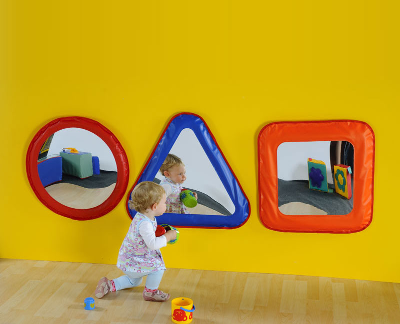 Children's Soft Shapes Mirror (Pack of 3) | theClassroom.co
