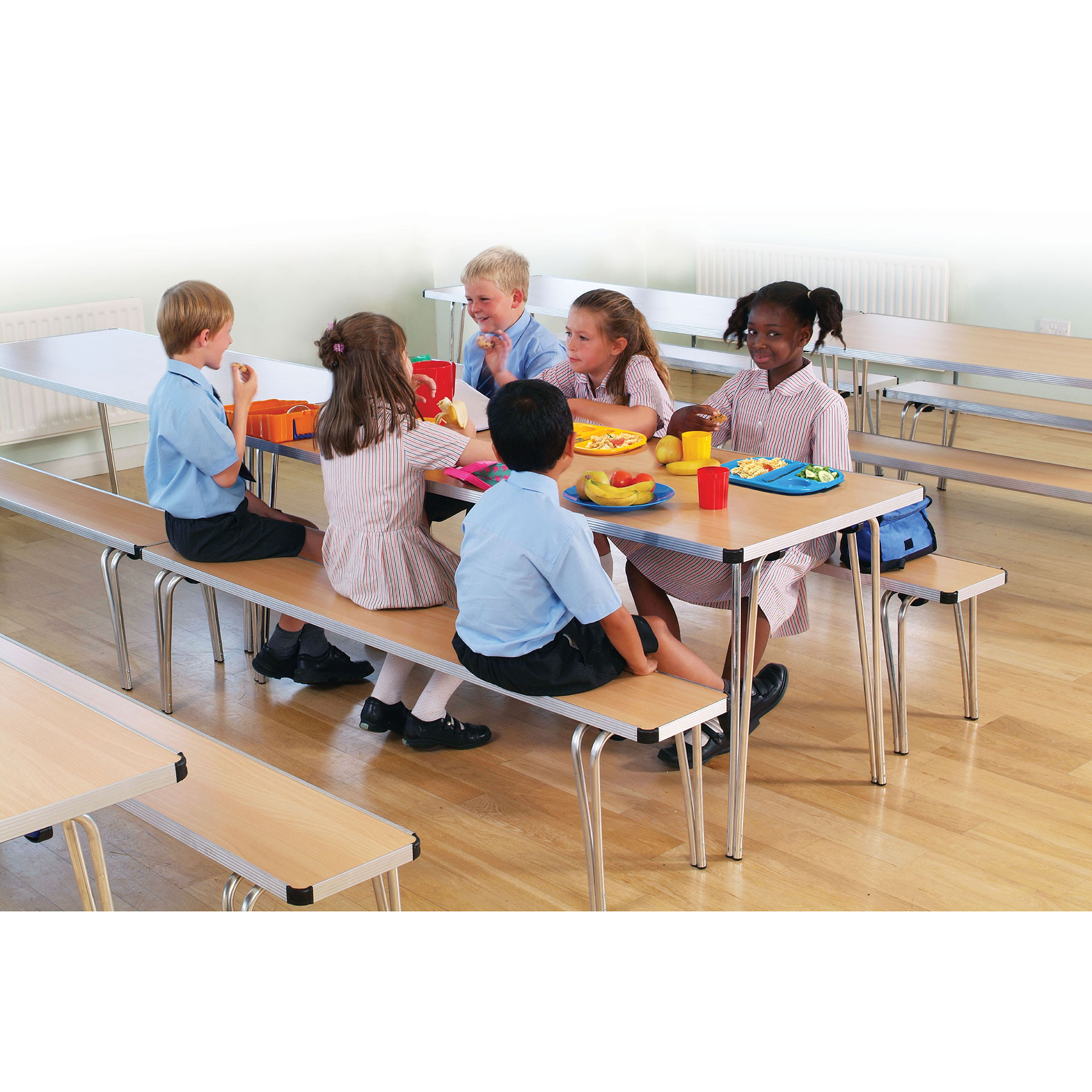 Gopak Contour Lightweight Stacking Bench | theClassroom.co