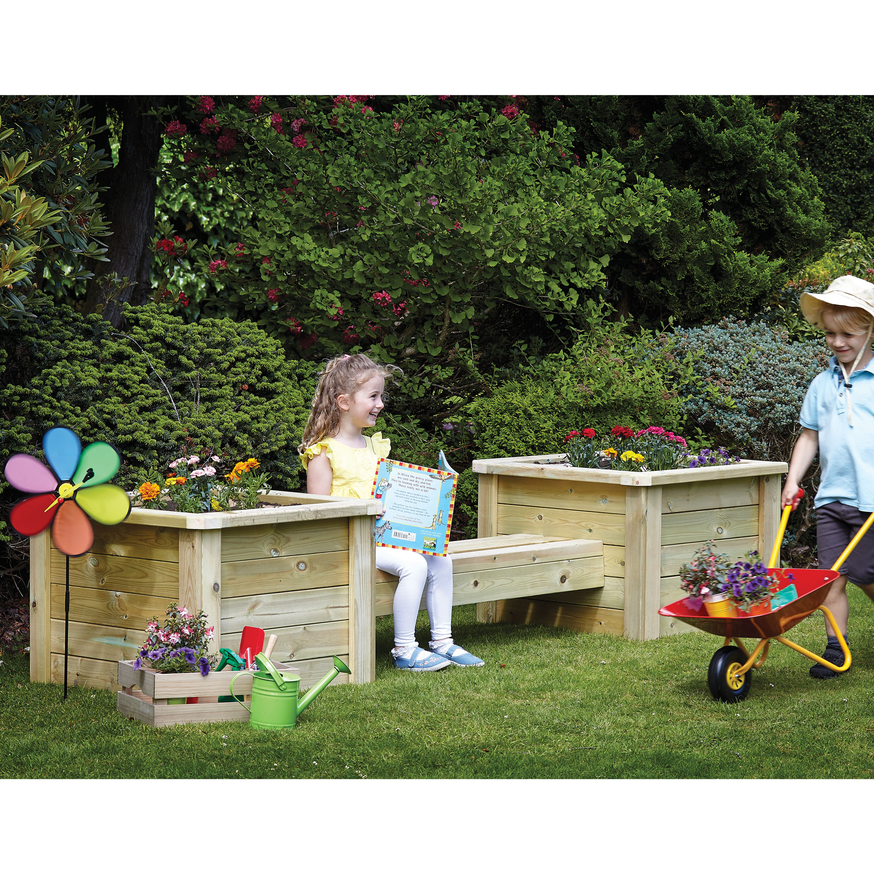 Planter & Bench Combo