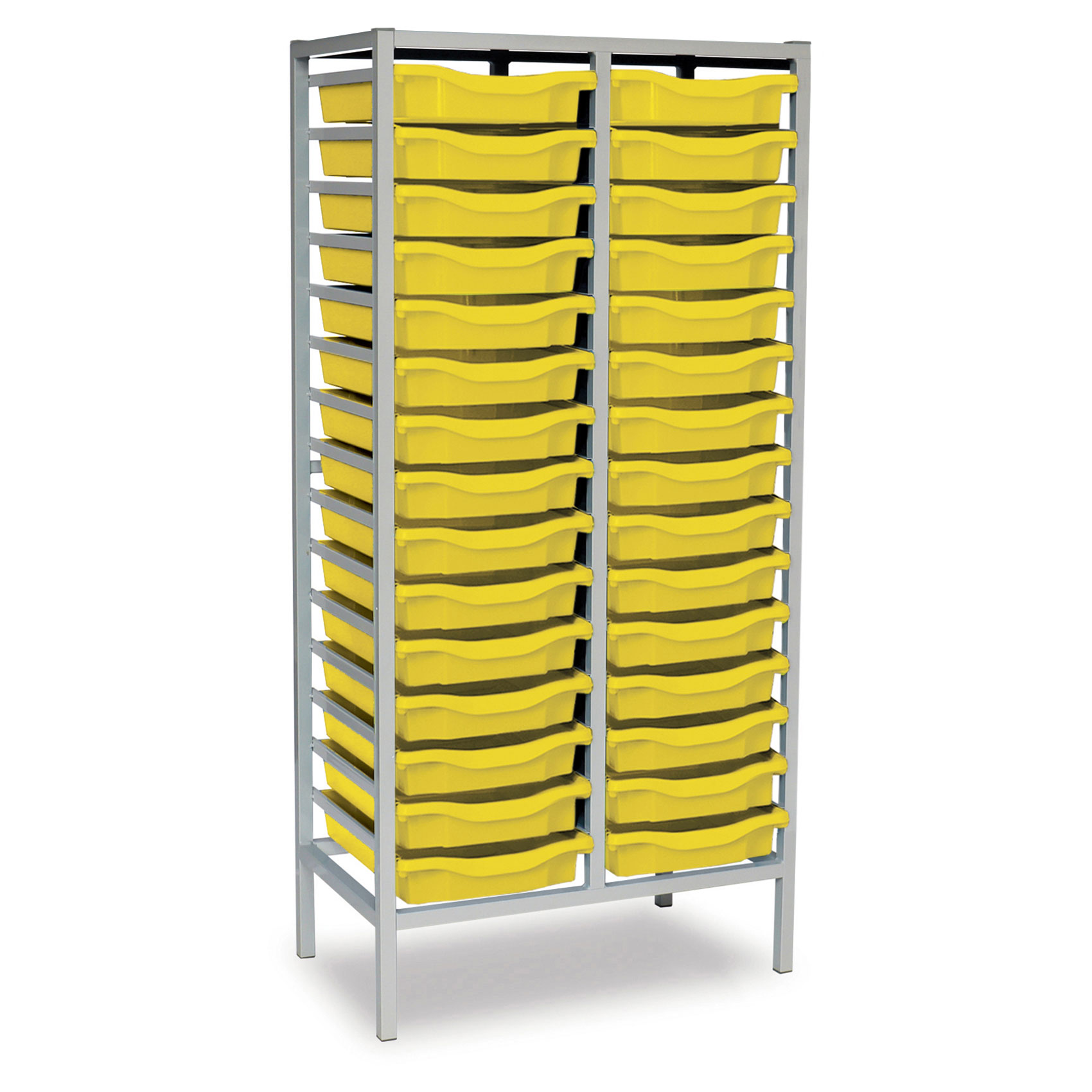 Monarch 30 Single Tray Unit with Metal Top (Light Grey) | theClassroom.co