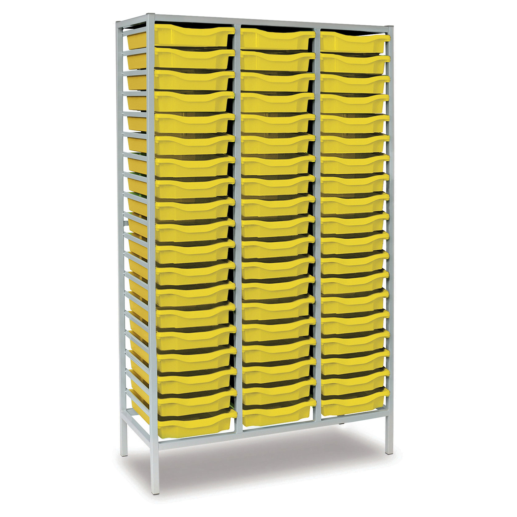 Monarch 57 Single Tray Unit with Metal Top (Light Grey) | theClassroom.co
