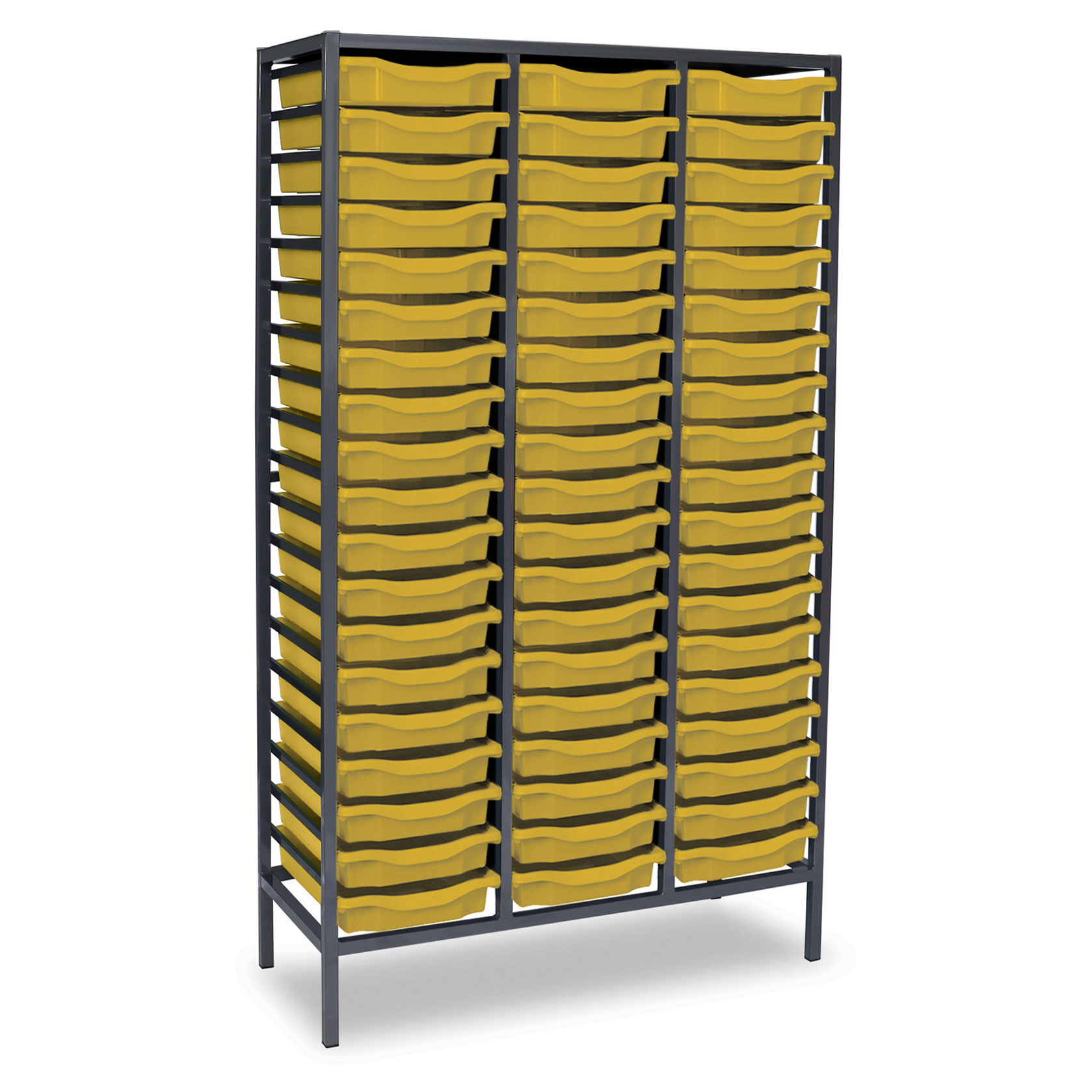 Monarch 57 Single Tray Unit with Metal Top (Dark Grey)