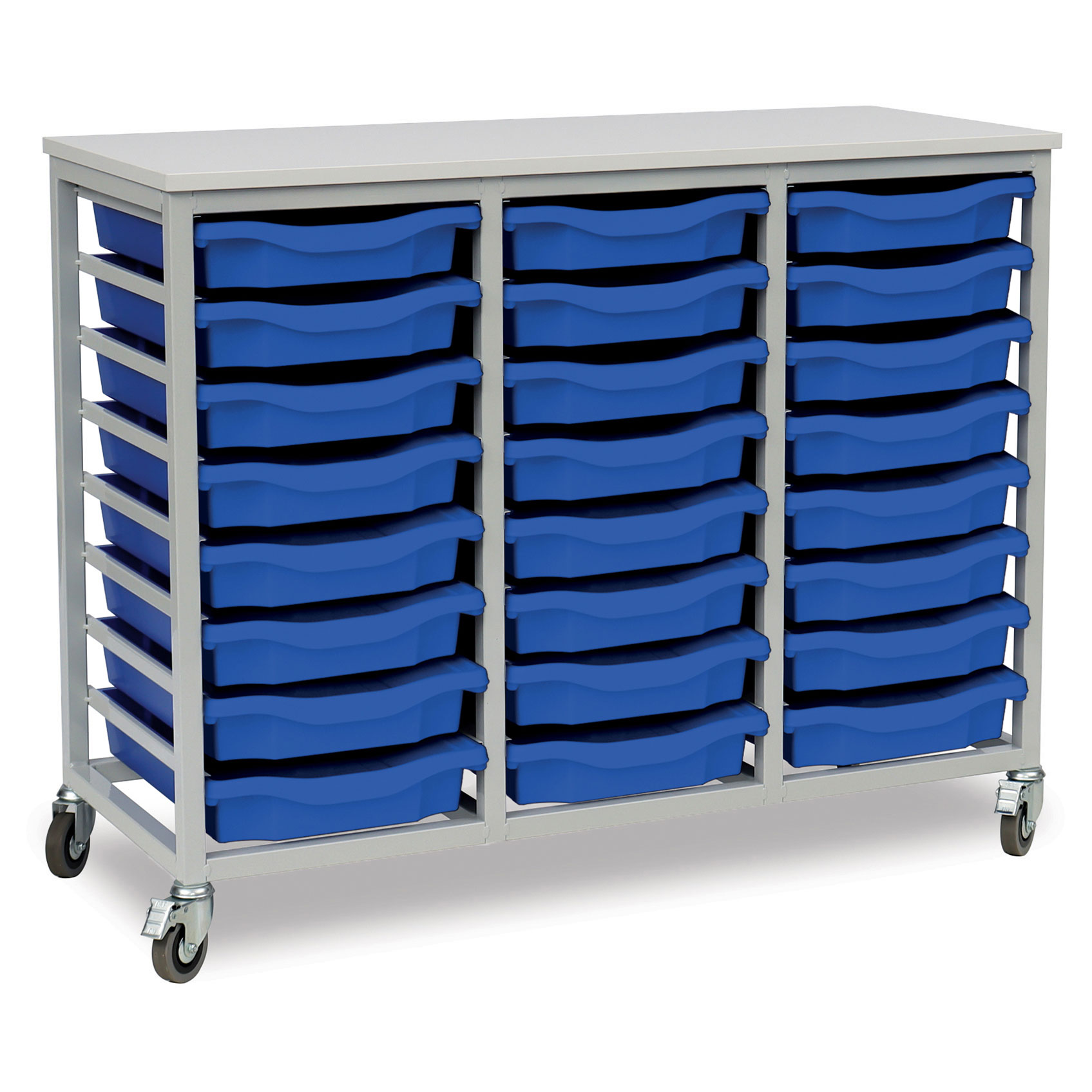 Monarch 24 Single Tray Trolley | theClassroom.co