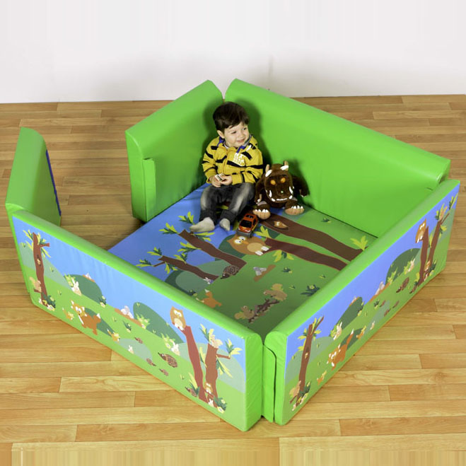 Children's Square Soft-Sided Den - Woodland | theClassroom.co